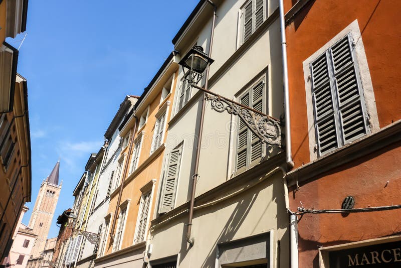 Beautiful Architecture of Parma City Centre Editorial Photo - Image of ...