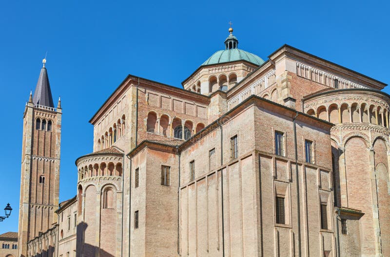Parma and the Lombard Romanesque Style Architectures Stock Photo ...