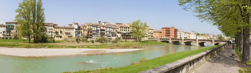 Parma - the Panorama of Riverside of Parma River Stock Photo - Image of ...