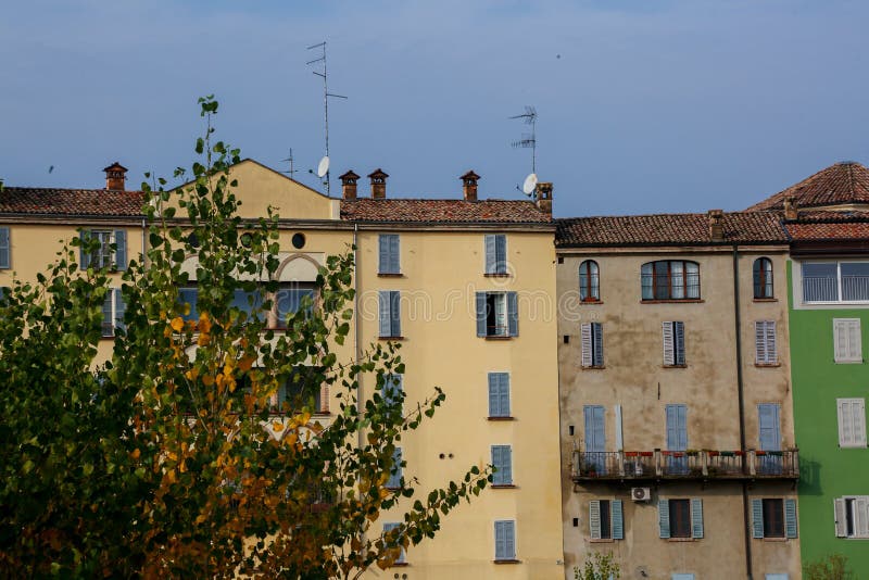 Parma traditional house. editorial photo. Image of milk - 243653386