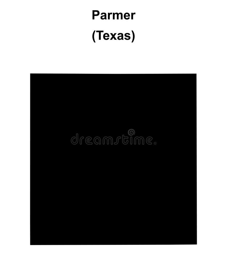 Parmer outline map stock vector. Illustration of silhouette - 361793493