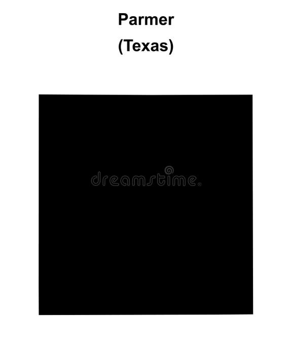 Parmer outline map stock vector. Illustration of silhouette - 361793493