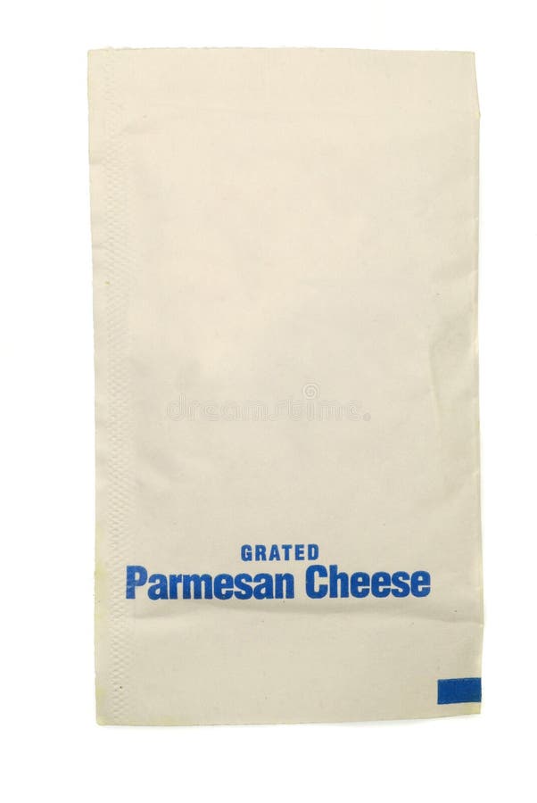 Parmesan Cheese Packet stock image. Image of pizza, white - 7294777