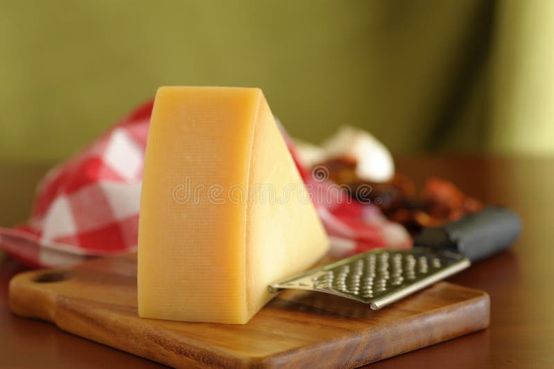 Parmesan Cheese Wedge stock image. Image of tasty, ingredient - 26830803