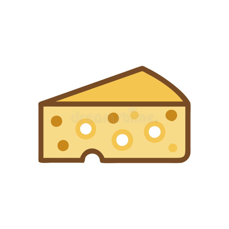 Parmesan Icon for Cheese Lovers Stock Vector - Illustration of icon, cheese: 351753558