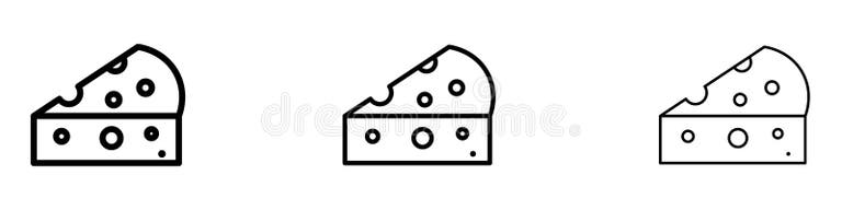 Parmesan icon vector stock vector. Illustration of eating - 348390943