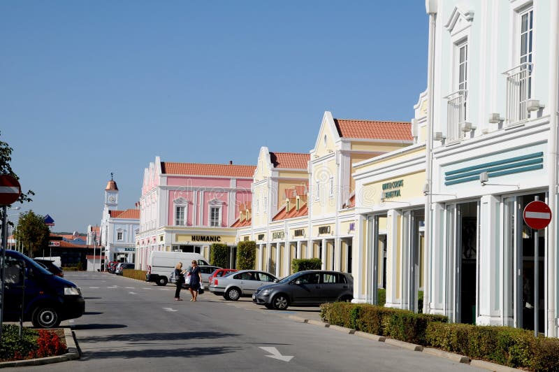 Parndorf outlet editorial photo. Image of shop, modern - 23812526