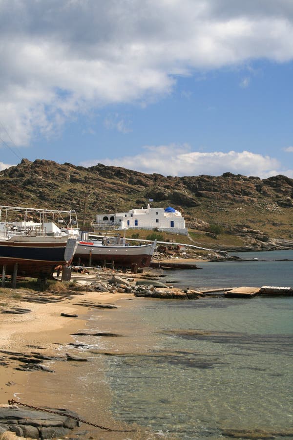 Paros, Greece stock image. Image of ocean, greece, buildng - 5132293