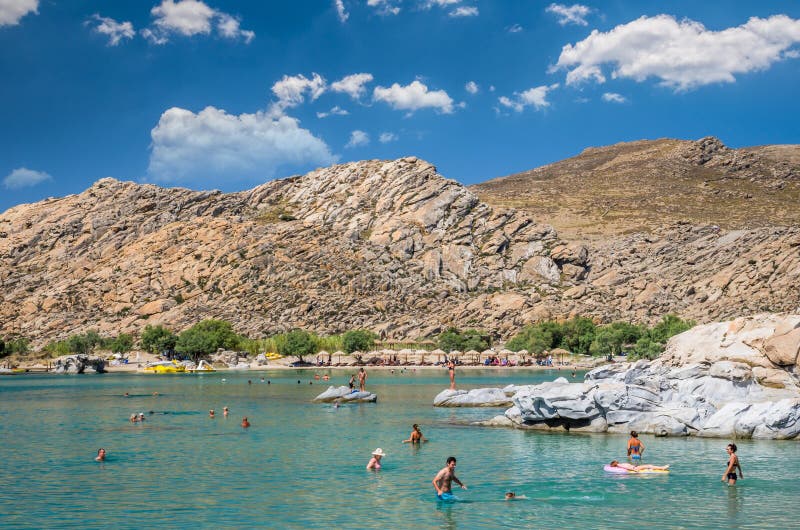 PAROS-INSEL, GRIECHENLAND, am 3. JULI 2017: Redaktionelles Foto - Bild ...