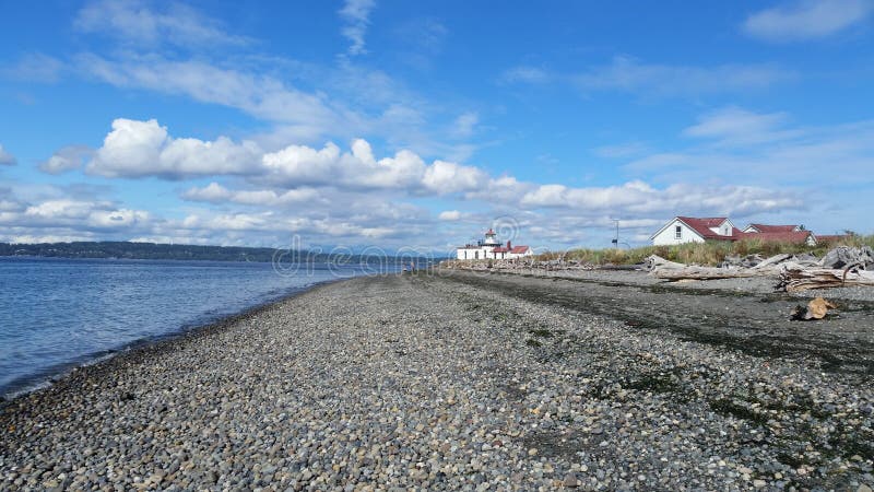 Parque Da Descoberta, Seattle, Washington Foto de Stock - Imagem de ...