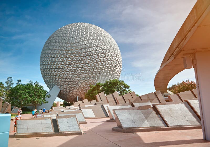 Parque De Epcot En El Mundo De Disney Foto editorial - Imagen de ...