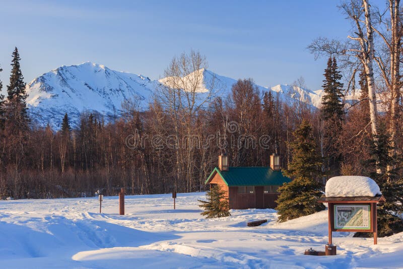 Parque Nacional Y Coto De Denali Foto de archivo - Imagen de fairbanks ...