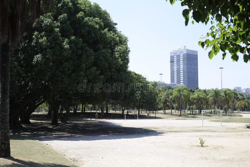 Parque De Flamengo En Rio De Janeiro Fotografía editorial - Imagen de ...