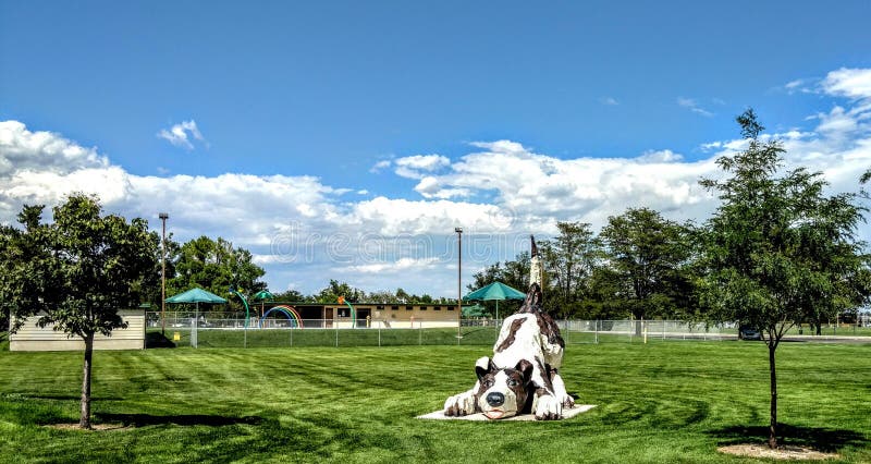 Parque del perro foto editorial. Imagen de colorado - 111810906