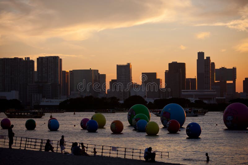 Parque do beira-rio imagem de stock editorial. Imagem de noite - 20794269
