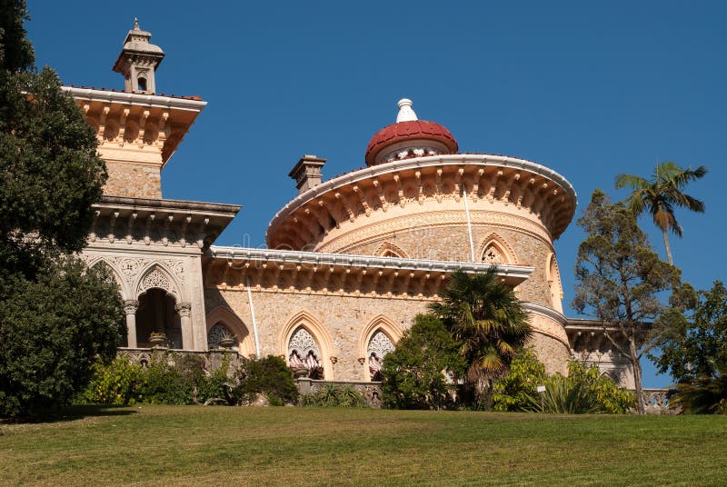 Parque E Palácio De Monserrate Foto de Stock - Imagem de estrutura ...
