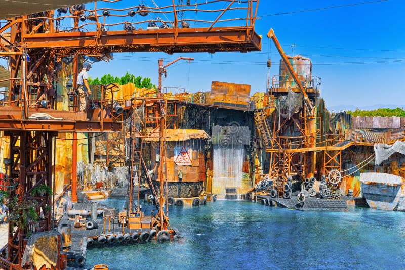 Parque Famoso Universal Studios En Hollywood Foto de archivo editorial ...