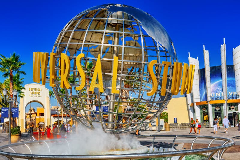 Parque Famoso Universal Studios En Hollywood Foto de archivo editorial ...