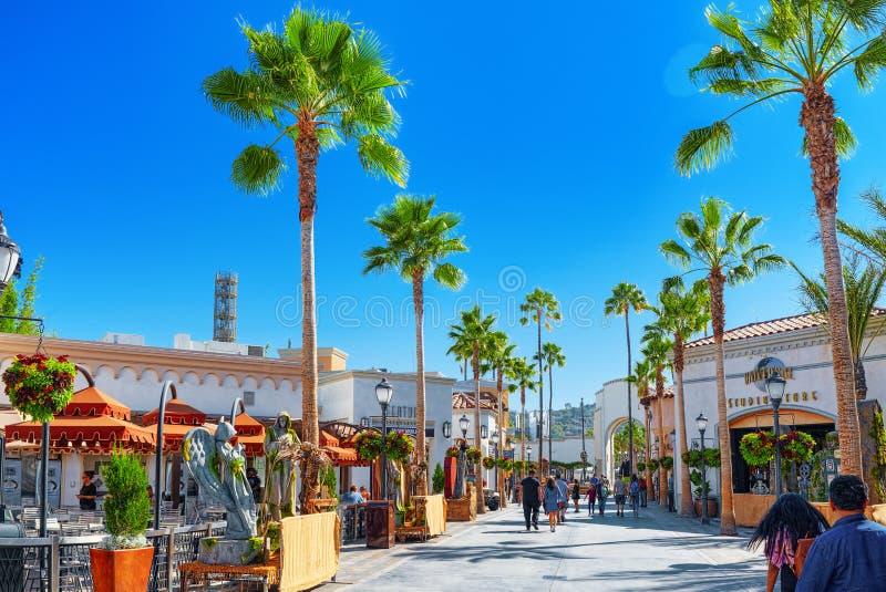 Parque Famoso Universal Studios En Hollywood Foto de archivo editorial ...