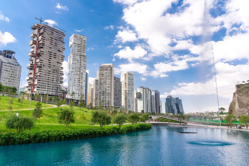 Parque Los Angeles Mexicana, Meksyk - Obraz Stock - Obraz złożonej z ...