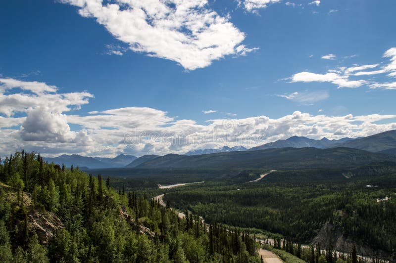 Parque Nacional De Denali, Alaska Los E Foto de archivo editorial ...