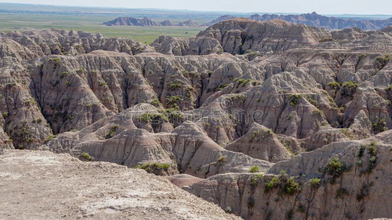 Parque Nacional De Los Badlands Foto de archivo - Imagen de paisaje ...