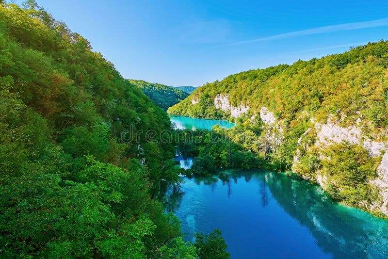 Parque Nacional De Plitvice Imagen de archivo - Imagen de escénico ...