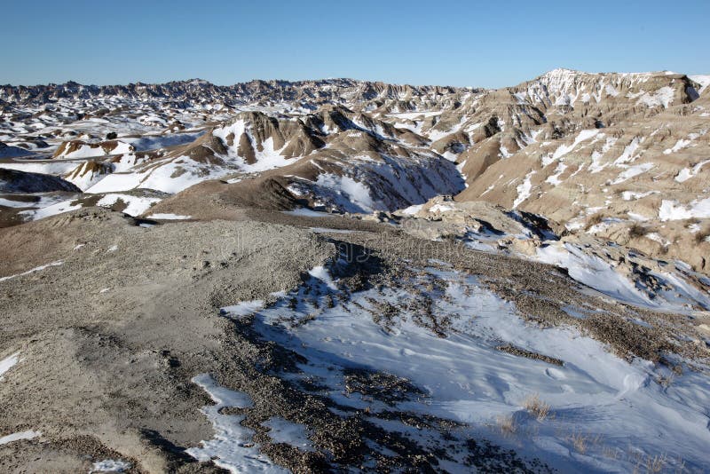 Parque Nacional Do Ermo Em South Dakota Imagem de Stock - Imagem de ...