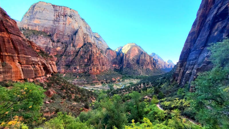 Parque nacional zion imagem de stock. Imagem de rios - 200863813