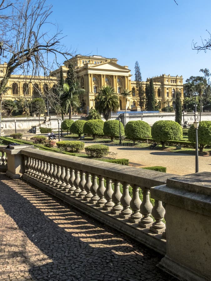 Parque Y Museu Paulista De La Independencia Foto de archivo editorial ...