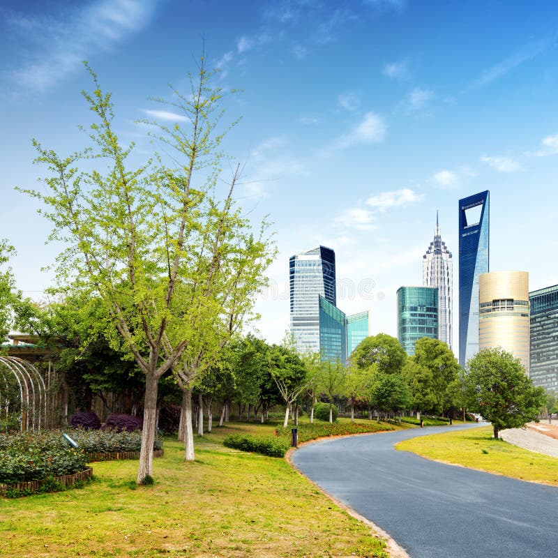 Parques E Arquitetura Moderna Foto de Stock - Imagem de vida, cidade ...