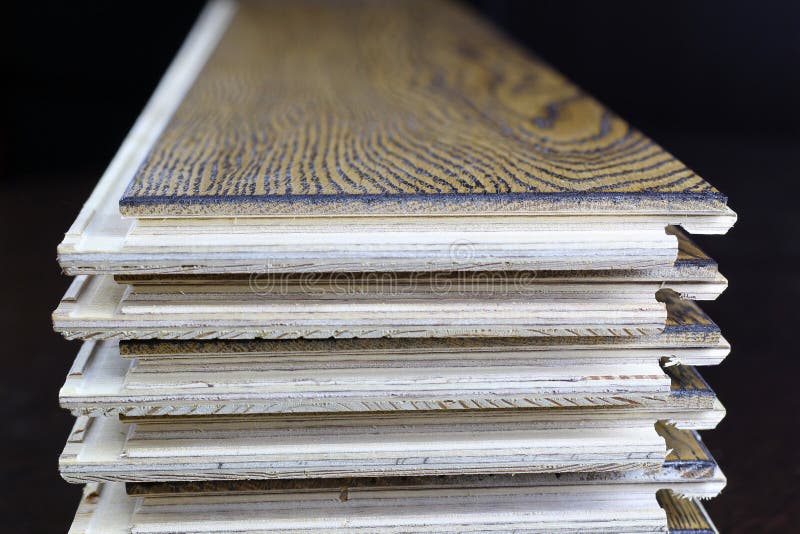 Parquet Board. a Pile of Wooden Planks. Flooring Stock Image - Image of ...