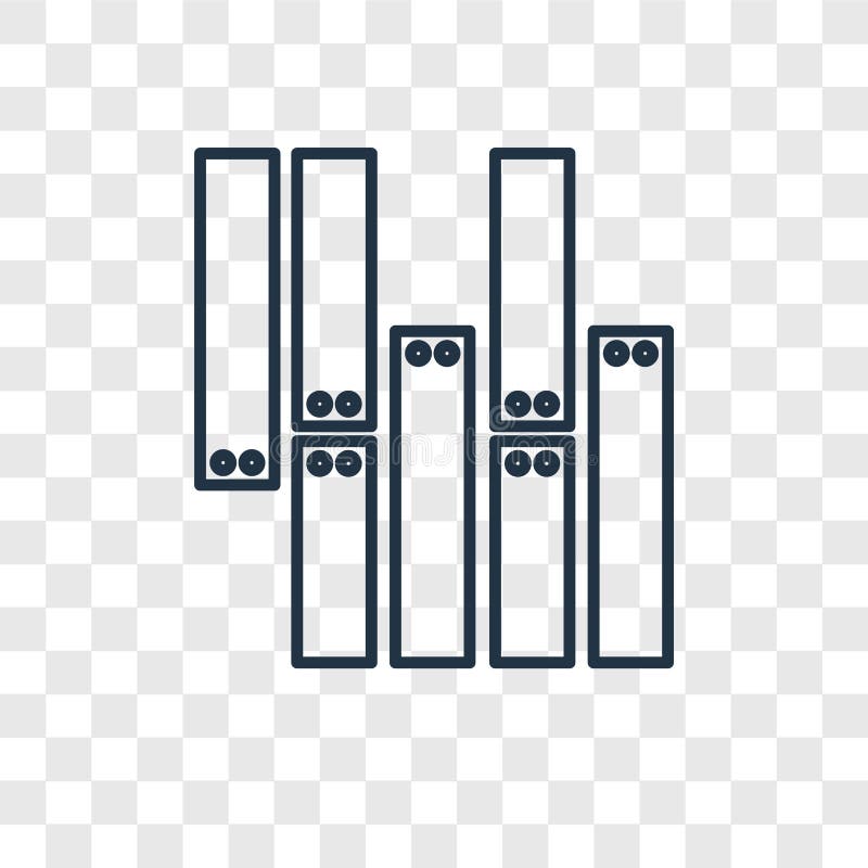Parquet Concept Vector Linear Icon Isolated on Transparent Background ...