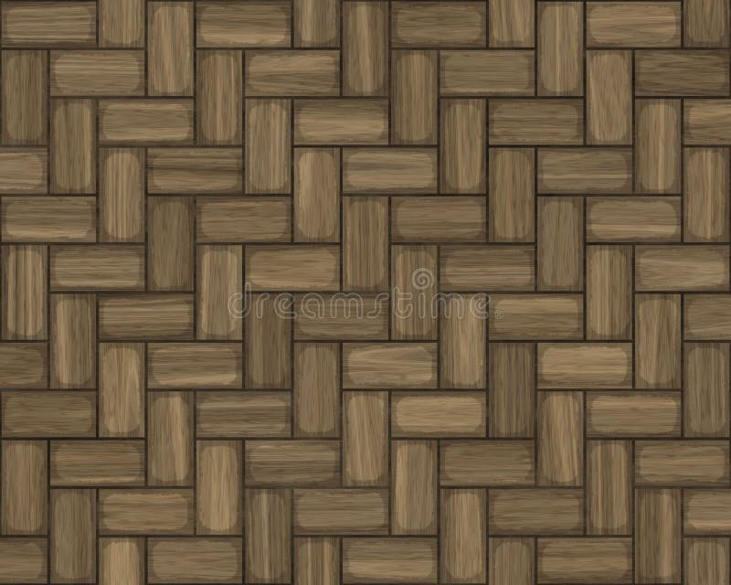 Wooden Parquet Floor - Vector Seamless Texture Stock Vector ...