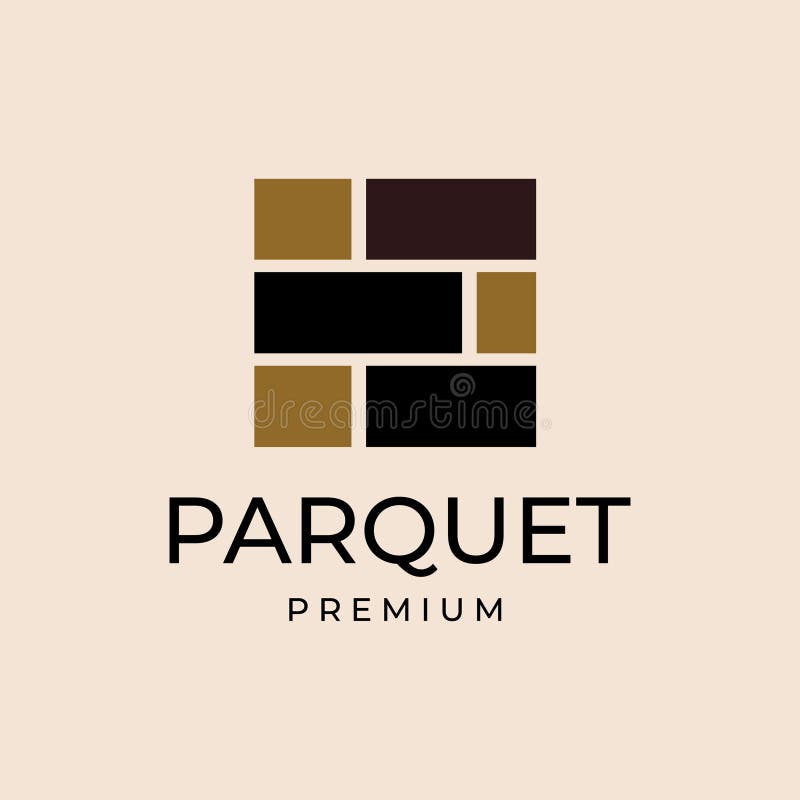 Parquet Flooring Logo Vector Vinyl Illustration Design Stock Vector ...