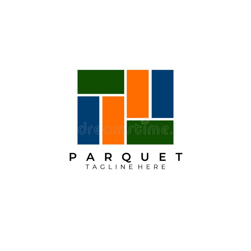 Parquet Logo Vector Illustration Design , Wooden Parquet Stock Vector ...