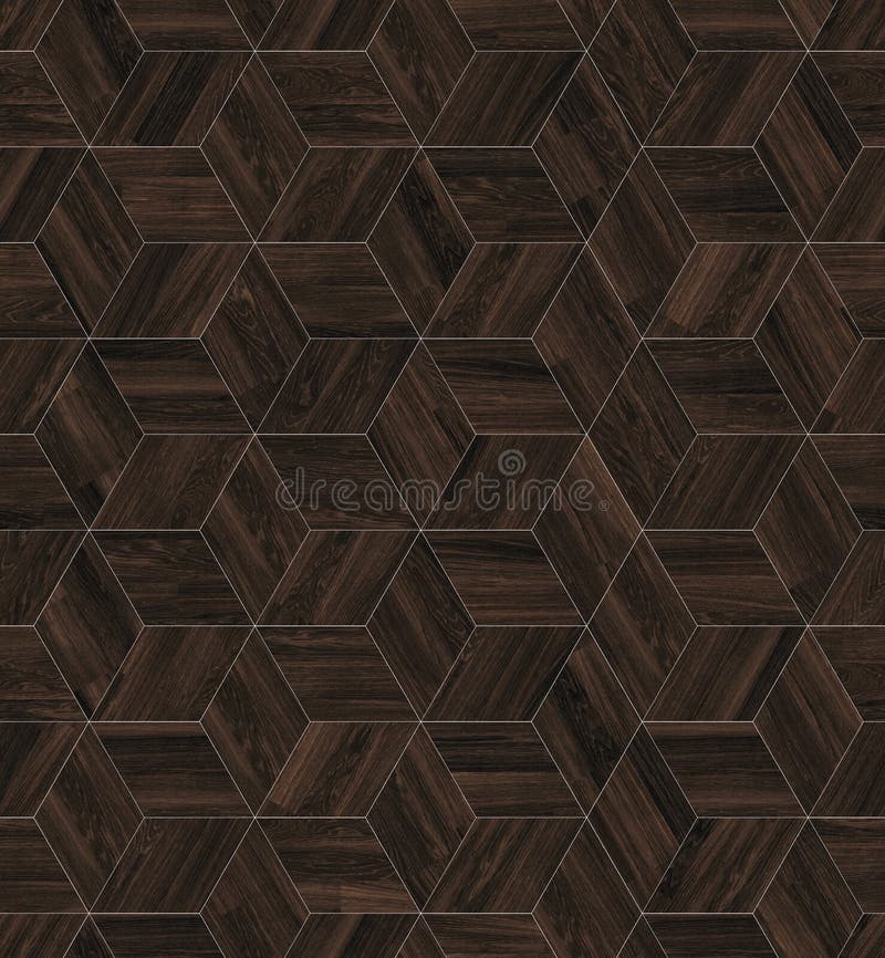 Parquet Rhombus Hexagon Repeating Stock Photo - Image of array, texture ...