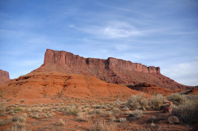 Parriott Mesa Near Castle Valley, Utah Stock Image - Image of moab ...
