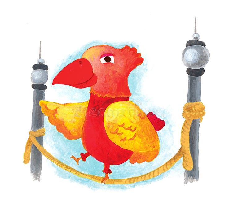 Scared Parrot Cartoon Stock Illustrations – 21 Scared Parrot Cartoon ...