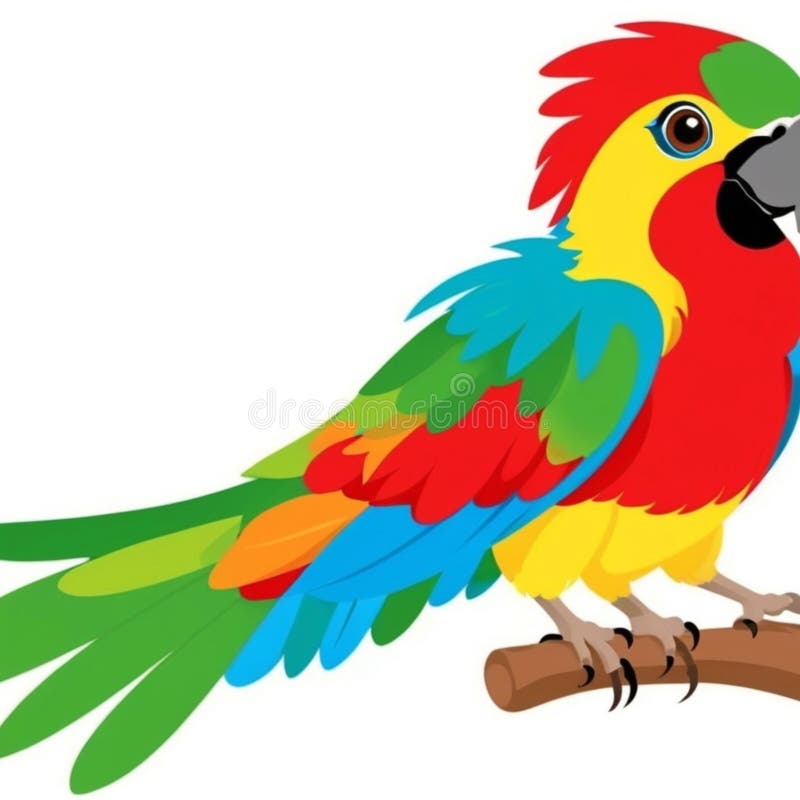 Parrot Clipart stock illustration. Illustration of bird - 319177987