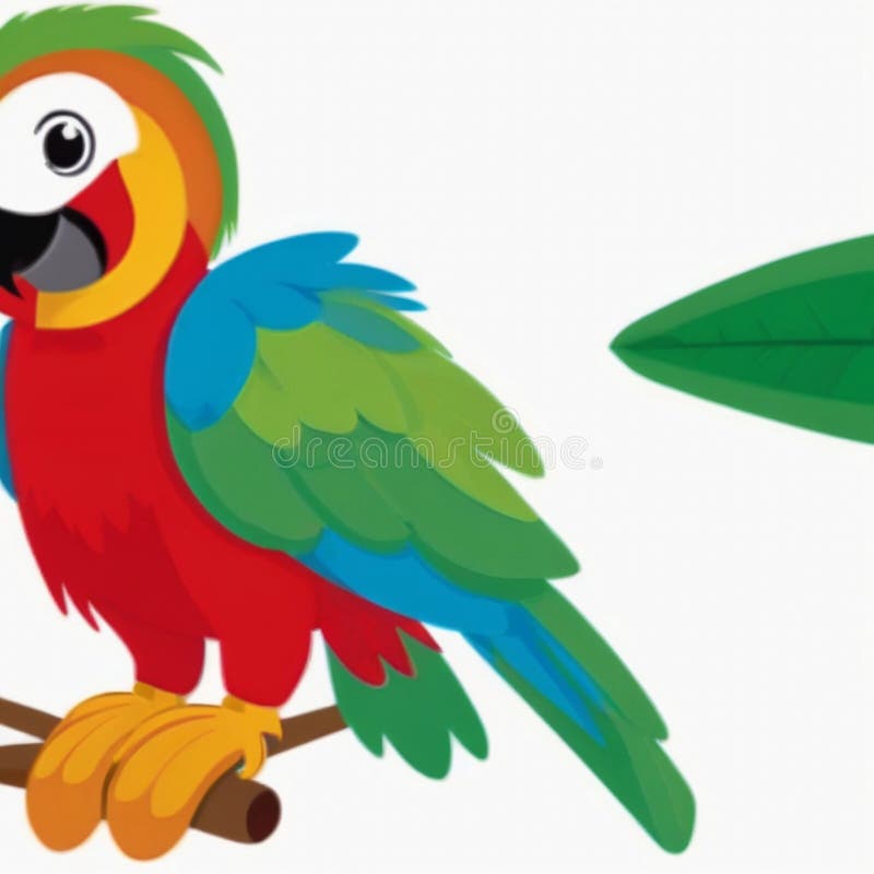 Parrot Clipart stock illustration. Illustration of high - 319850467