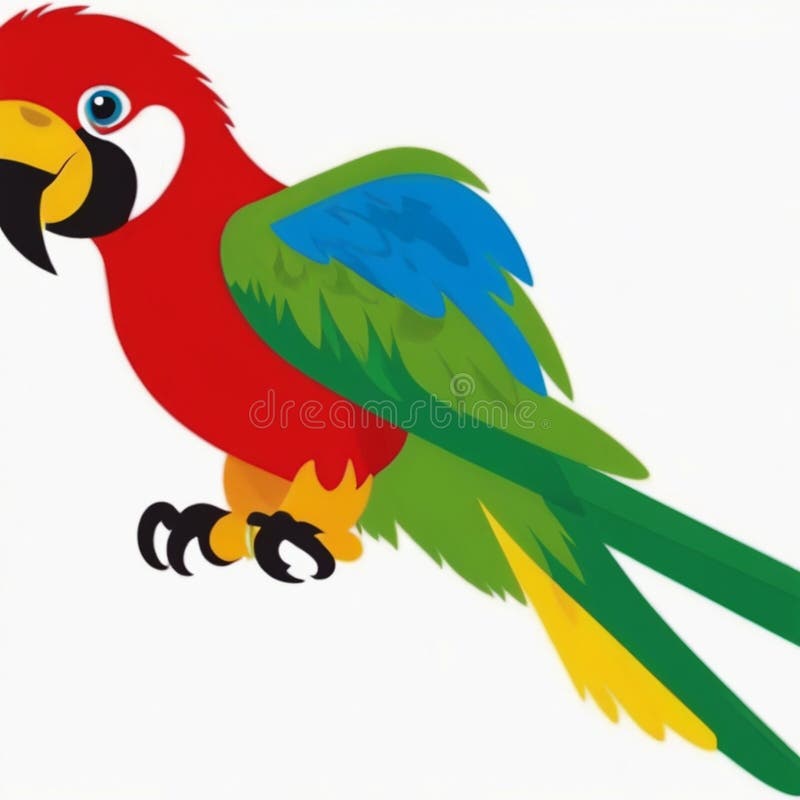 Parrot Clipart stock illustration. Illustration of animal - 319850478