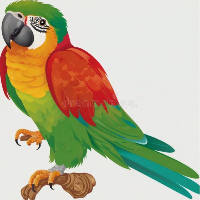 Parrot Clipart stock illustration. Illustration of parakeet - 319850483
