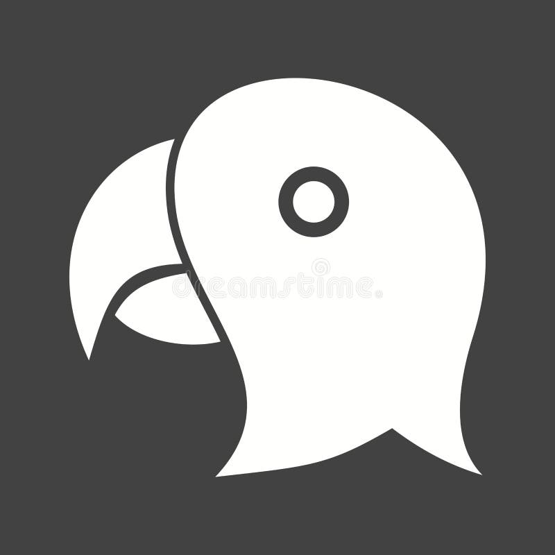 Parrot Face stock vector. Illustration of vector, feather - 99735367