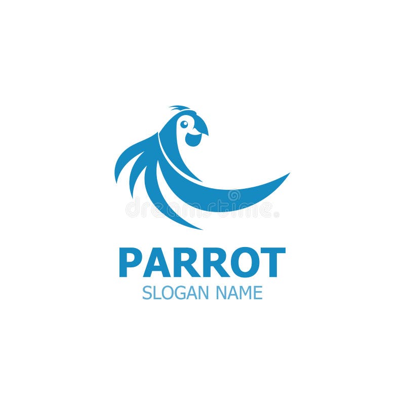 Parrot Logo Design, Themes Animal Creative Template Vector Stock ...