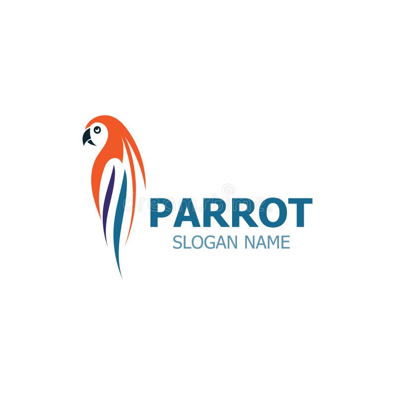 Parrot Logo Design, Themes Animal Creative Template Vector Stock ...