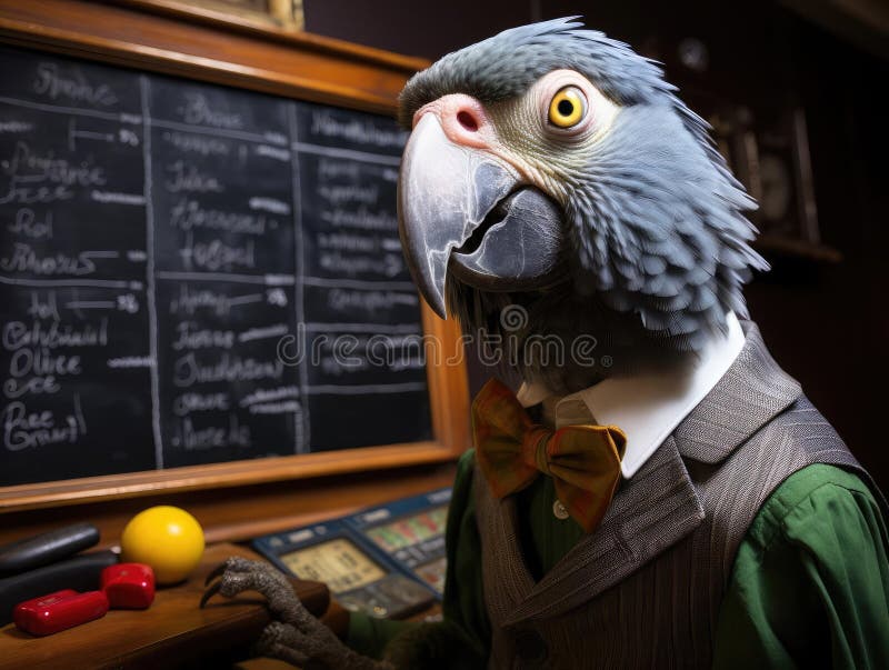 Parrot Writing Stock Illustrations – 397 Parrot Writing Stock ...