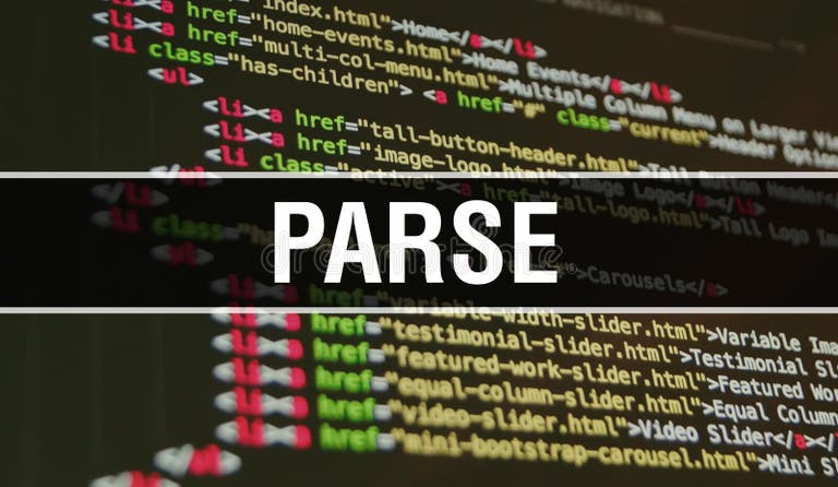 Parse Stock Illustrations – 99 Parse Stock Illustrations, Vectors ...