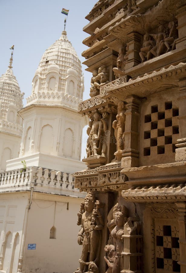 Parshwanath Temple, Khajuraho Stock Image - Image of landmark, religion ...