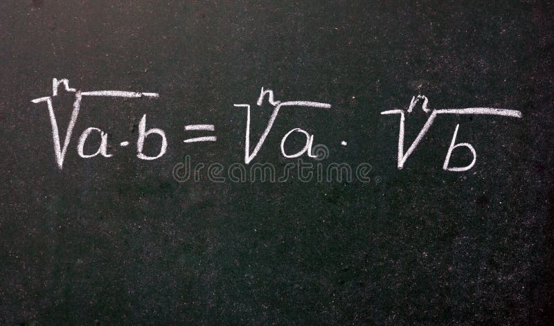 Chalk Vector Math Symbols Numbers Stock Image - Image of black, hard ...